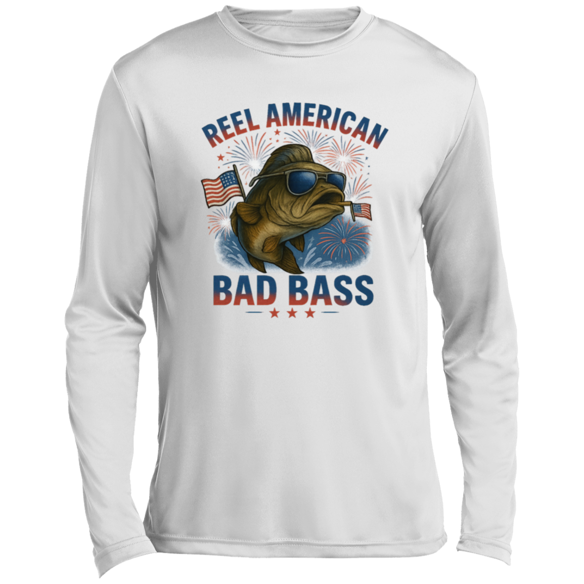 Reel American Bad Bass | 100% moisture-wicking Tee – Castle And Fox