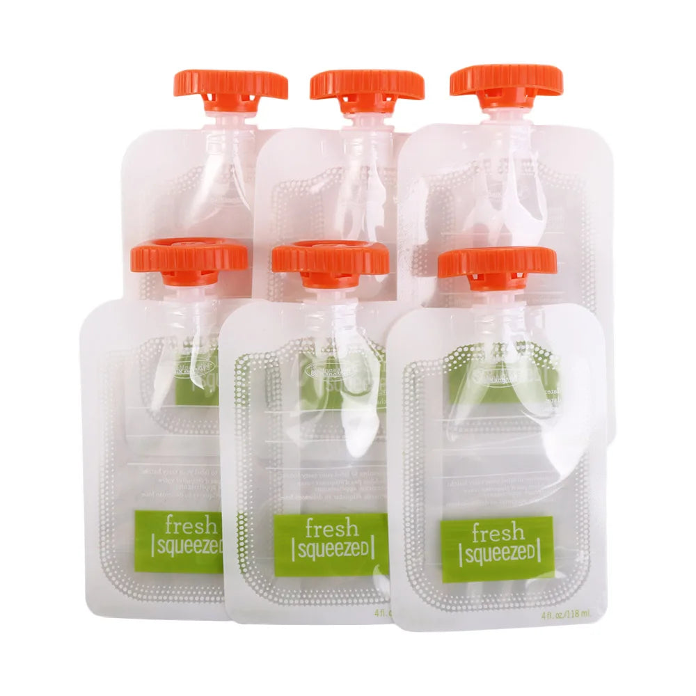 Easy Squeeze Food Pouches – Castle And Fox