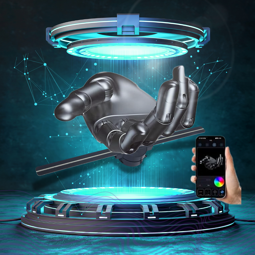 3D Hologram Experience – Castle And Fox